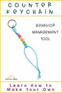 How to Make a Counter Keychain for Behavior Management - Exceptional ...